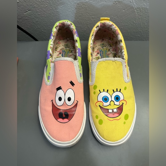 Shoes | Spongebob Squarepants Patrick Star Slip On Sneakers Size 7 ...